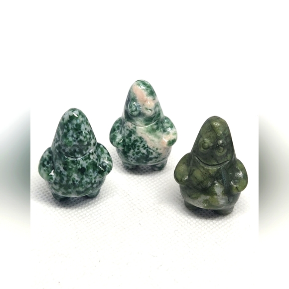 Hand Crafted | Toys | Patrick Crystal Carving Spongebob Jade Agate Mini ...